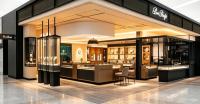 China Custom Modern Classic Light-Luxury Jewelry Showroom Boutique with One-Stop Full-Store Solution and Ultra-Clear Tempered Glass for sale