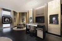 China Art-Deco Style Jewelry Boutique with Full-Store Custom Curved Showcase for sale