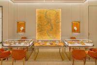 China Modern Light-Luxury Jewelry Showroom with Full-Store Customization and VIP Private Lounge for sale