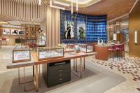 China Watch Store jewellery shop showroom Waterproof dustproof retail store display cabinets for sale