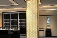 China Modern New-Chinese-Style Jewelry Showroom with Ultra-Clear Tempered Glass and Full-Store Turnkey Solution for sale