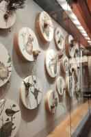 China Sealed Anti-UV Glass Museum Specimen Vitrine with Modular Splicing Structure and Customizable Back Panel for sale