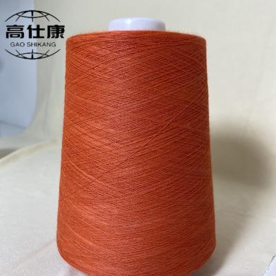 China Stable Orange Fireproof Meta Aramid Yarn Anti Static for sale