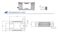 China Aluminum Alloy Single Point Load Cell 3-200kg Range Electronic Scale Sensor for sale