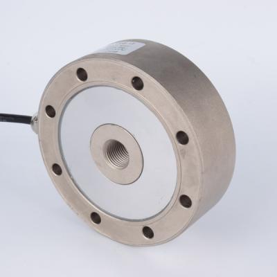 China 2mv/V 2t Pancake Type Load Cell 0.02% Compression Force Sensor for sale