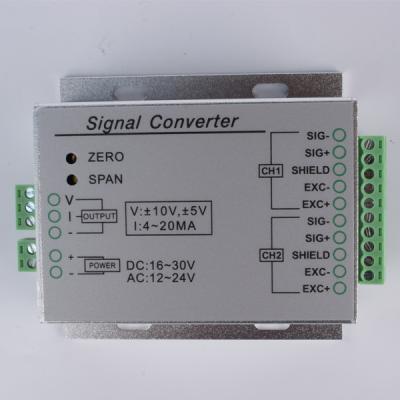 China IP64 0.1% Load Cell Amplifier , 4 Units Strain Gauge Instrumentation Amplifier for sale