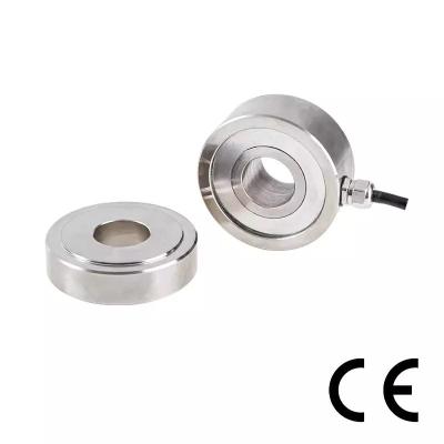 China 3-3t Waterproof Force Sensor 0.2kg Ring Load Cell Press Pressure Testing for sale