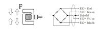 China Stainless Steel S Type Load Cell 50-2000N 15v Tensile Compressive Transducer for sale