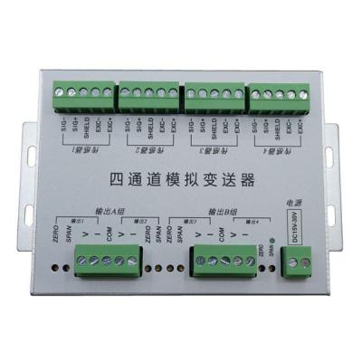 China 24 Bit Load Cell Amplifier IP64 5000hz Strain Gauge Signal Conditioner 10-1280 Times/Sec for sale