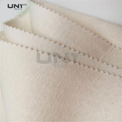 China 300g Double Side Brushed Necktie Interlining Polyester Wool for Silk Tie for sale