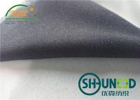 China Low Melt Adhensive Woven Interlining Fusing 90℃ ~ 100 ℃  For Leather Fabrics Or Garments for sale