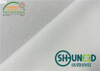 China 30D * 50D Double Dot Twill Weave Woven Interlining - Fusible Woven Fusing for Apparel for sale