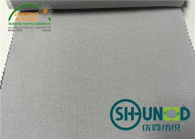 China Men And Women ' S Garments Woven Interlining , Stretch Interfacing Polyester Adhesive for sale