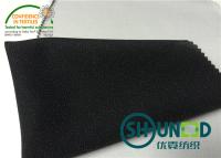 China 50D Water Jet Loom High Stretch Double Dot Warp Knitted Interlining Fusible Woven Interlining for Suits for sale
