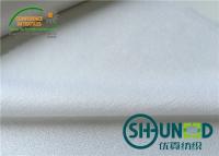 China White Enzyme Wash Stretch Interfacing 75D * 75D C7520QX 150cm Width for sale