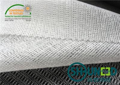China Raschel Brush Weft Insert Fusible Interlining B6000 For Overcoats for sale