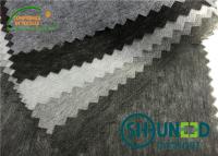 China Optical White Bump Interlining Adhensive 50% Polyester / 50% Nylon for sale
