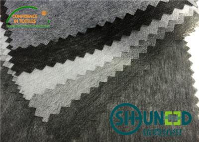 China Optical White Bump Interlining Adhensive 50% Polyester / 50% Nylon for sale