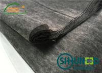 China PA Coating Non Woven Interlining Black For Men And Women ' s Clothes for sale