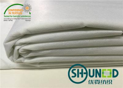China Waistband And Shirt Collar Bump Interlining , Garments Bonded Interlining for sale