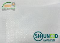 China Silicon Non Woven Interlining 50% Polyester Fused Fabric For Embroidery for sale