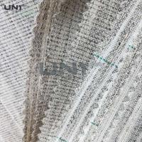 China Elastic Heavy Weight Horsehair Canvas Interlining For Uniform Jacket for sale