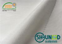 China 100% Cotton 65 gsm Flat Coating Cotton Fusible Interlining Woven Fusible Interfacing for Shirt Collars and Cuffs for sale