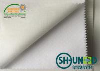 China OEKO - TEX Cotton Interlining For Shirt , Bonded Interlining With Flat Coating for sale