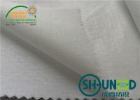 China OEKO-TEX Certified 101 gsm Cotton Fusible Interlining with Flat Coating for Shirt Collars and Cuffs for sale