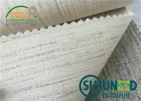 China Smooth handfeeling hair interlining for men‘s suit / uniform / jacket for sale