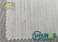 China Stiff Chest Hair Interlining Fabric With Various Hand Feel For Garments for sale