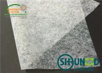 China PES Fusible Web 42gsm Bond Fabric Double Sided Non Woven Interlining for sale