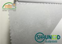 China Garments Fused Embroidery Backing Fabric Smooth Handfeel 90cm Width for sale