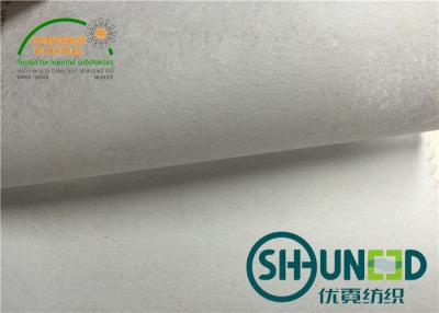 China Recycle Cotton Embroidery Backing Paper , ROSH Iron On Backing For Fabric for sale