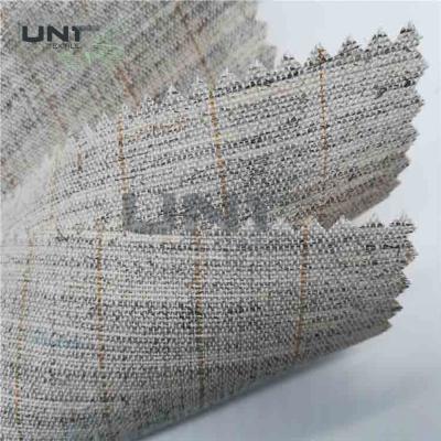 China 190gsm Cotton Canvas Fabric Horse Hair Interlining For Garment Suit for sale