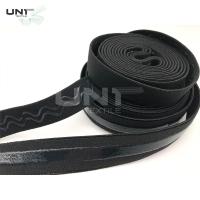 China Non Slip Garments Accessories Eastic Bra Straps Polyester Binding Jacquard Shoulder for sale
