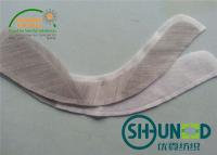 China Eco Friendly Garments Accessories Sleeve Head Fabric With Hair Interlining for sale