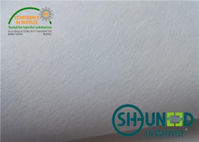 China 50% Polyester Mixed 50% Viscose Iron On Backing Fabric For Garments 5040ER for sale