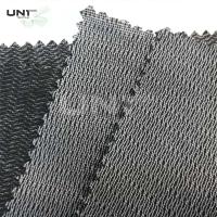 China Viscose Weft Insert Brushed Woven Interlining For Suit for sale
