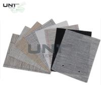 China Woven Fusing Canvas Interlining Fabric Horse Hair Interlining for Suits Smooth Hand Heeling for sale