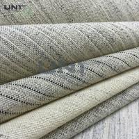 China Woven Fusing Canvas Interlining Fabric Horse Hair Interlining for Suits Smooth Hand Heeling for sale