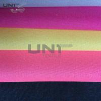 China Colorful woven fusible fusible woven polyester interlining fabric  white black for sale