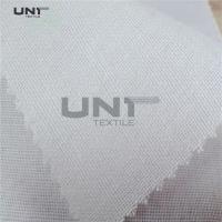 China Soft Fusible Interlining Woven Interlining Adhesive 120gsm PES / LDPE Fusing for sale