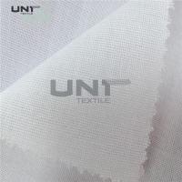 China Soft Fusible Interlining Woven Interlining Adhesive 120gsm PES / LDPE Fusing for sale