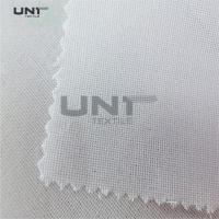 China Soft Fusible Interlining Woven Interlining Adhesive 120gsm PES / LDPE Fusing for sale