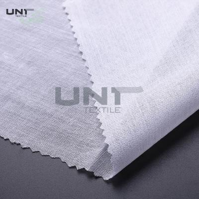 China Adhesive Microdot Woven Resin Fusible Interlining Knitted for sale