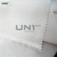 China 100% Cotton Shrink-Resistant Water Soluble Cotton Fusible Interlining Woven Fusible Lining for Shirt Collar for sale