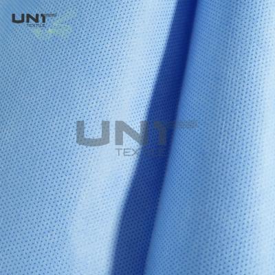 China Blue 100% Polypropylene PP Spunbond Non Woven Fabric For Medicals for sale
