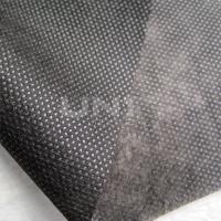 China Black Non Woven Polypropylene Fabric Nonwoven Technic For Bag / Garment for sale