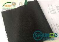 China 75D * 75D Double Dot PA Adhesive Woven Interlining Fusible Interlining for Apparel for sale